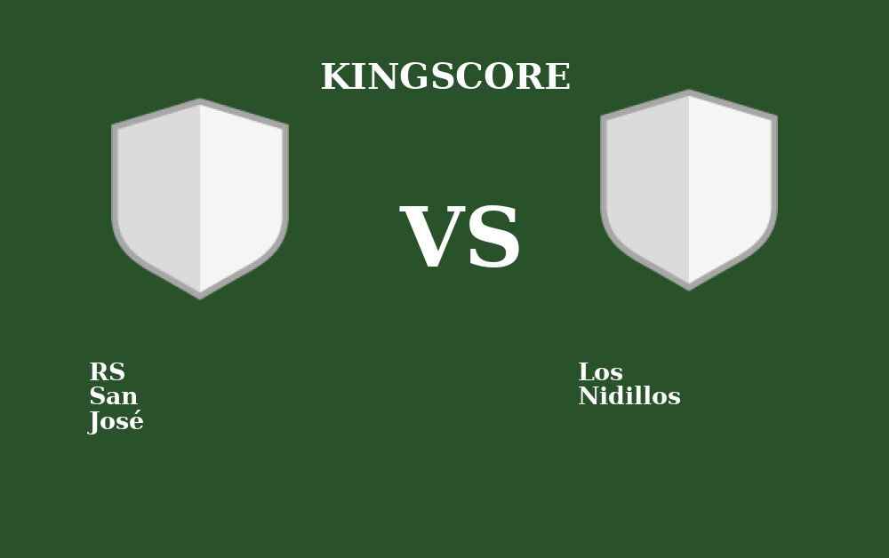 RS San José vs Los Nidillos en Direct, Score en Live ! - FlashResultats